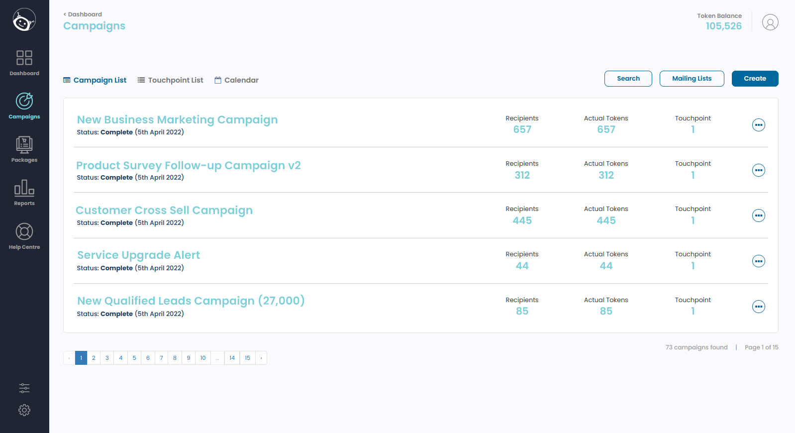 Symbi Campaign Manager - ResX